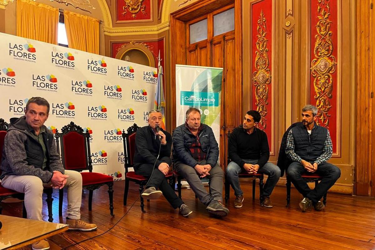 Las Flores: entró en operaciones el nuevo centro de acopio transitorio